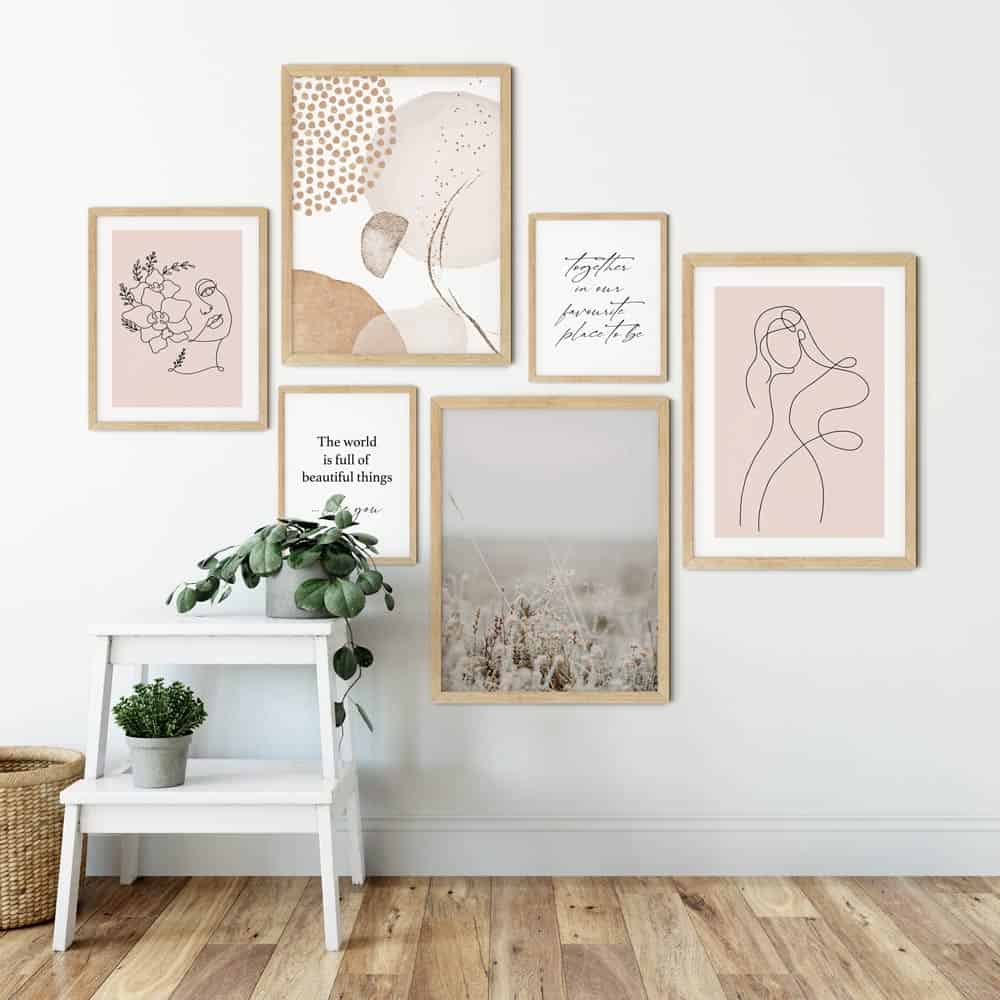 Tablou Line Art | Woman Portrait